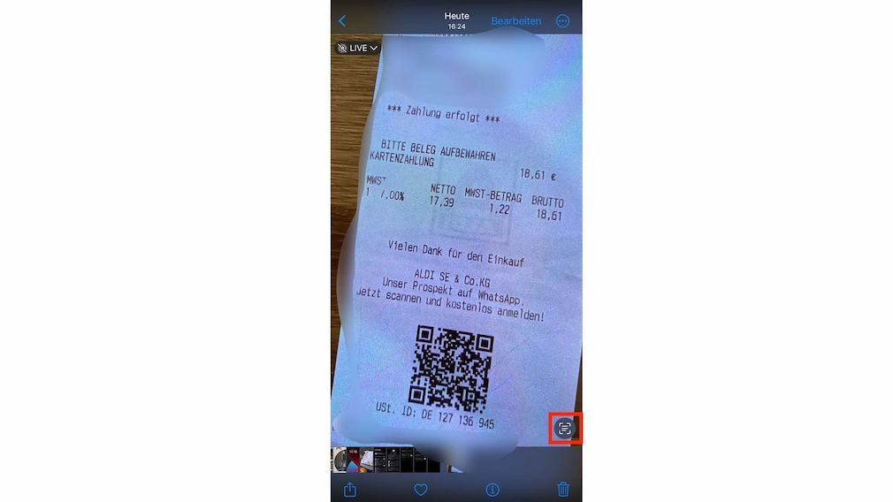 QR-Code vom eigenen Handy-Bildschirm scannen: So geht klappt es ...