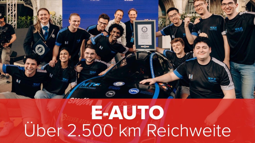 E-Auto: Über 2.500 km Reichweite - COMPUTER BILD