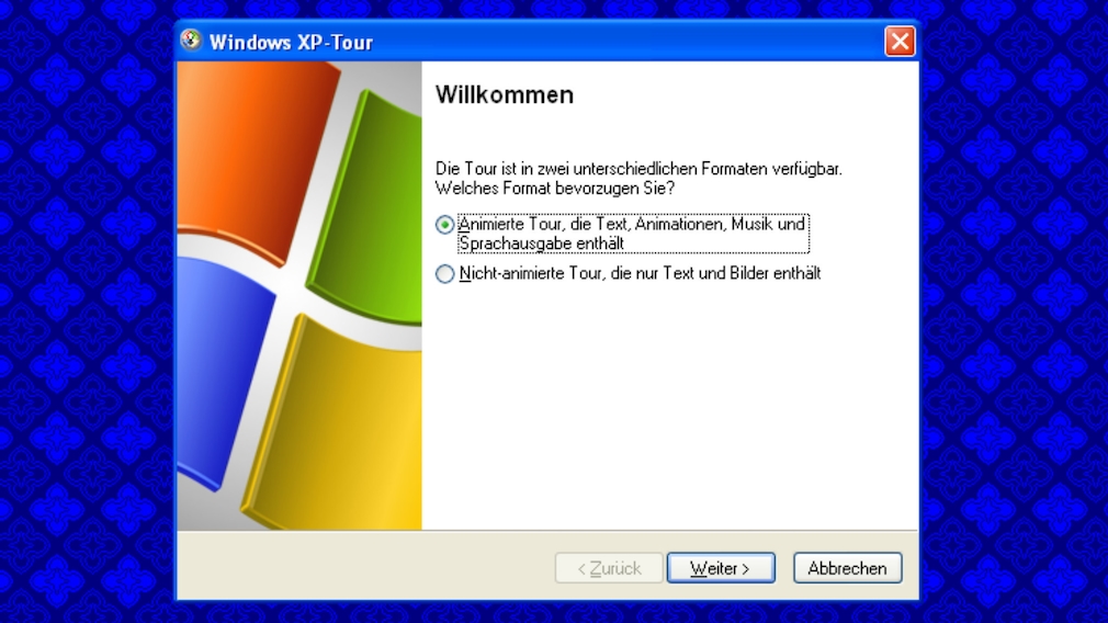Windows-XP-Tour: Flash-basiertes Werbevideo von Microsoft - COMPUTER BILD
