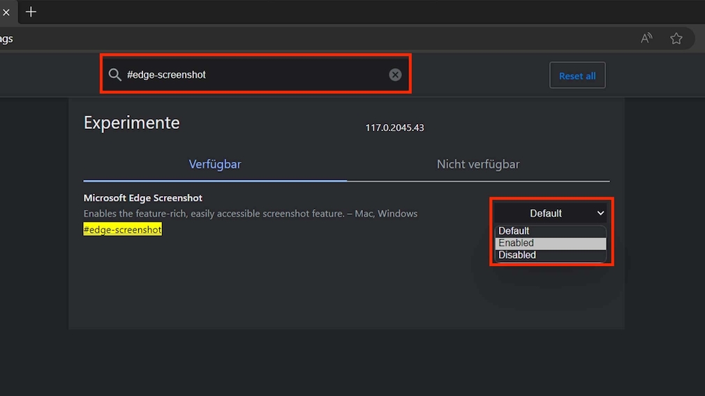 Microsoft Edge: So aktivieren Sie das versteckte Screenshot-Tool ...