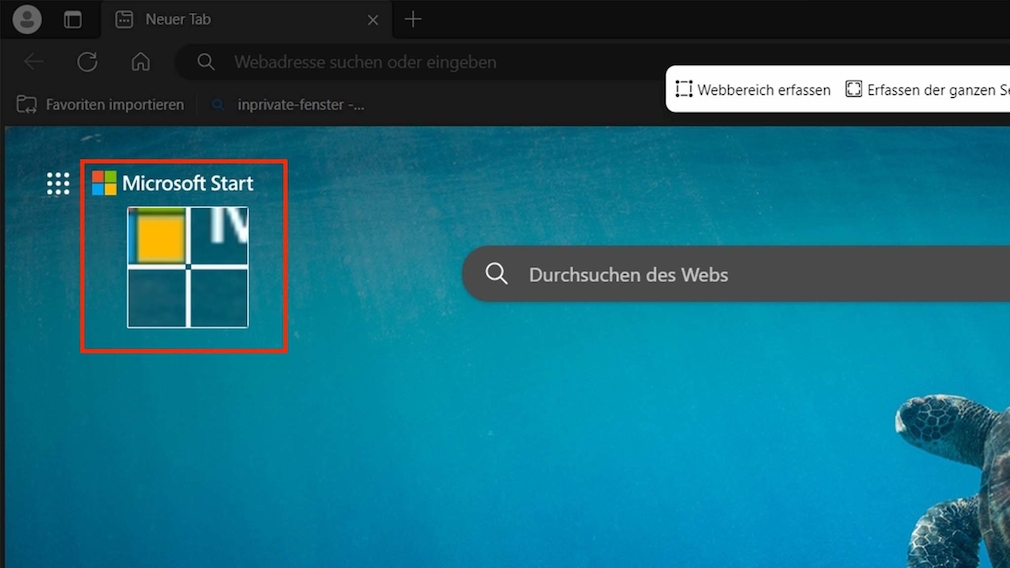 Microsoft Edge: So aktivieren Sie das versteckte Screenshot-Tool ...