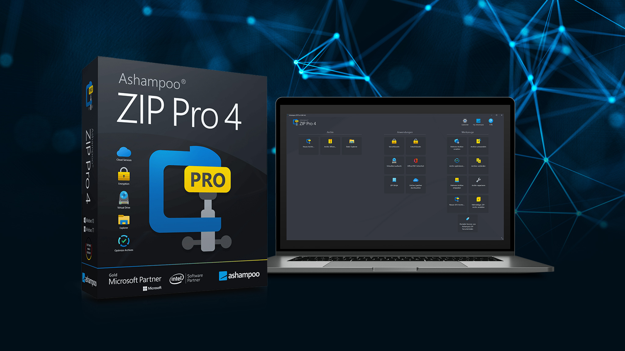 Ashampoo ZIP Pro 4: Review – Test des Komprimierungstools - COMPUTER BILD
