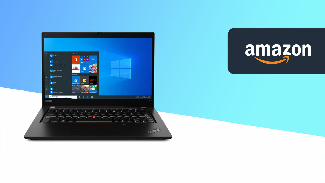 Amazon-Deal: Lenovo ThinkPad X13 G3 zum Bestpreis! - COMPUTER BILD