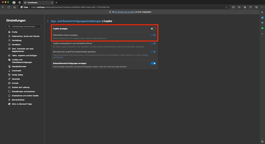 Edge 119: Seitenleiste ausblenden – so geht es - COMPUTER BILD