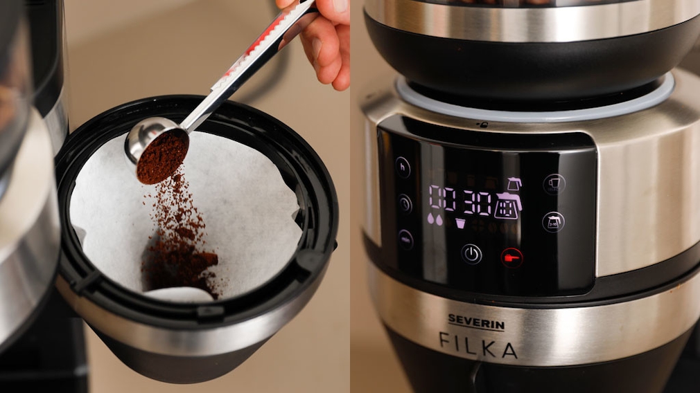 Severin Filka KA 4850 im Test: ein Vollautomat für Filterkaffee ...