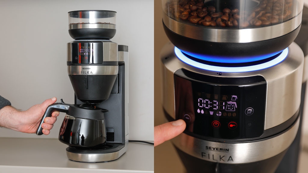 Severin Filka KA 4850 im Test: ein Vollautomat für Filterkaffee ...