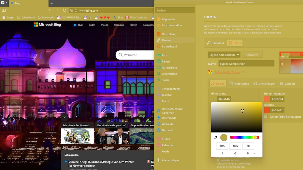 Browser-Add-ons programmieren: Eigene Themes entwickeln - COMPUTER BILD