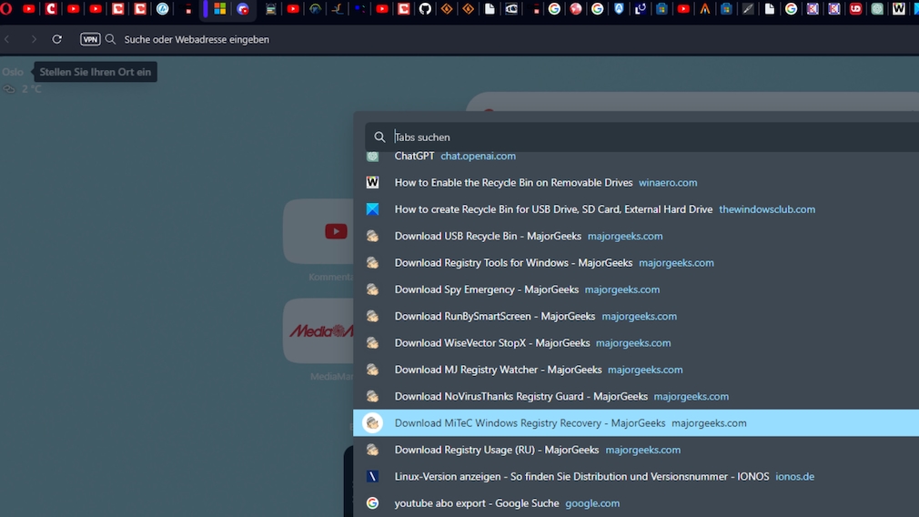 Opera: Tabs anzeigen – so nutzen Sie die Tab-Vorschau - COMPUTER BILD