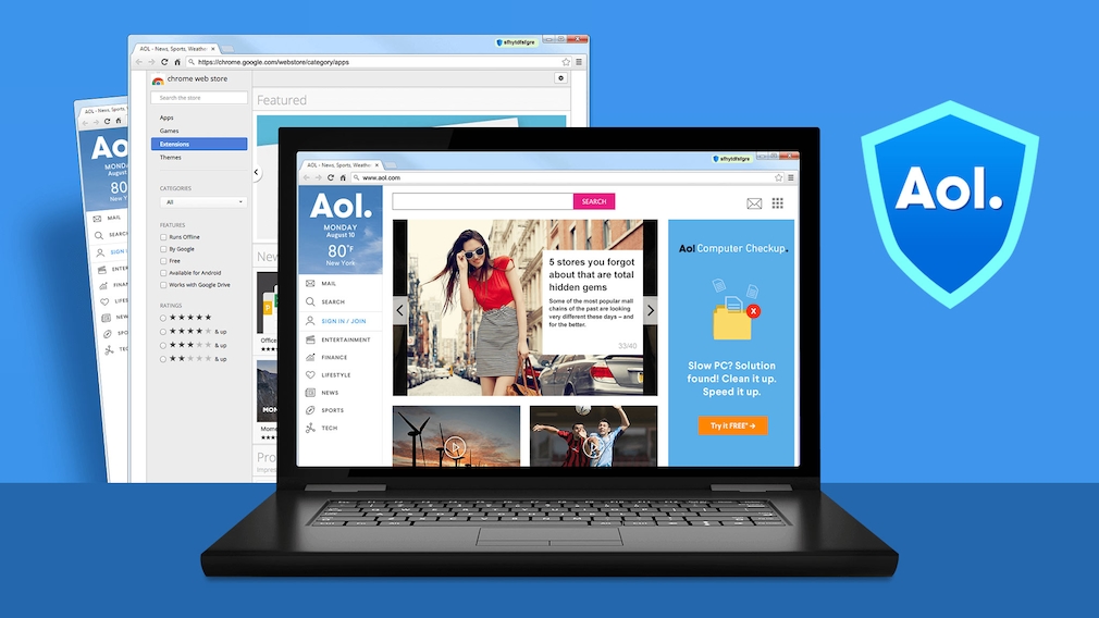 AOL Shield Pro: Review des Browsers – Chromium-Fork im Test - COMPUTER BILD