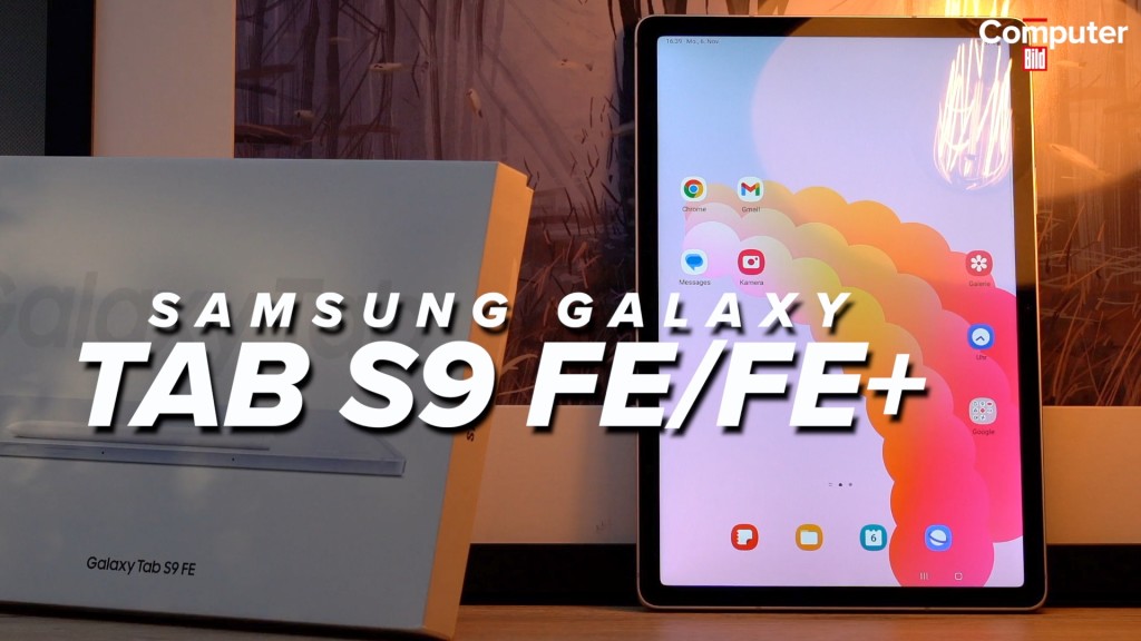 Galaxy Tab S9 FE: Günstige Alternative zu Samsung Tab S9 - COMPUTER BILD