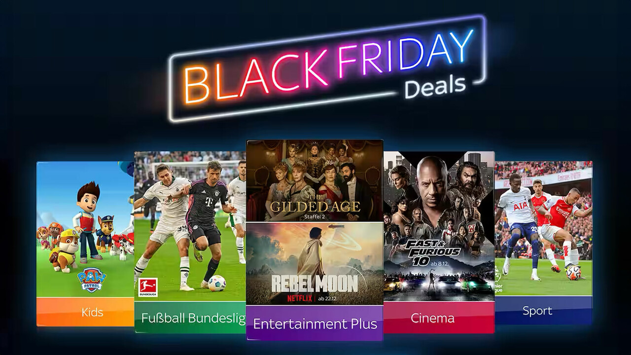 Sky Cyber Monday 2024: Rabatte + fetter Gutschein - COMPUTER BILD