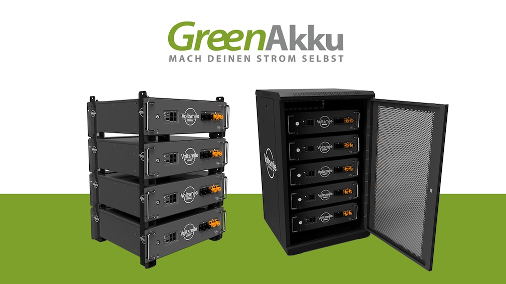 Erweiterbarer Solarspeicher bei GreenAkku im Angebot - COMPUTER BILD
