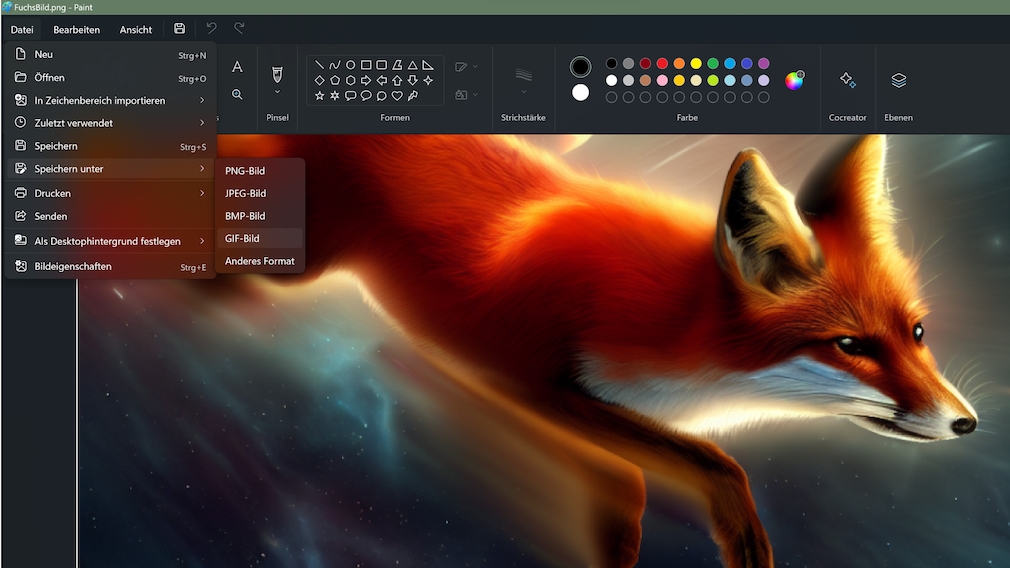 Bild: Raster einfügen mit Paint – so gehen Sie vor - COMPUTER BILD