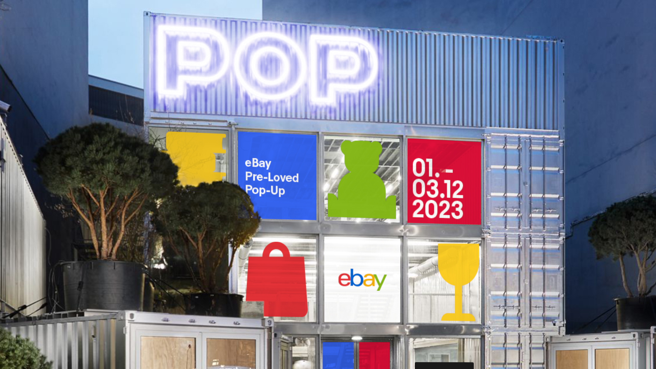 Ebay Pre-Loved Pop-Up-Store - COMPUTER BILD