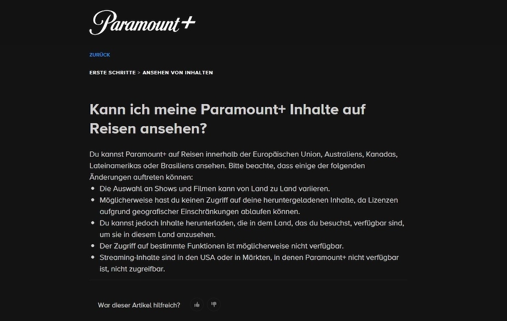 Paramount Plus mit VPN: So streamen Sie weltweit alle Inhalte ...