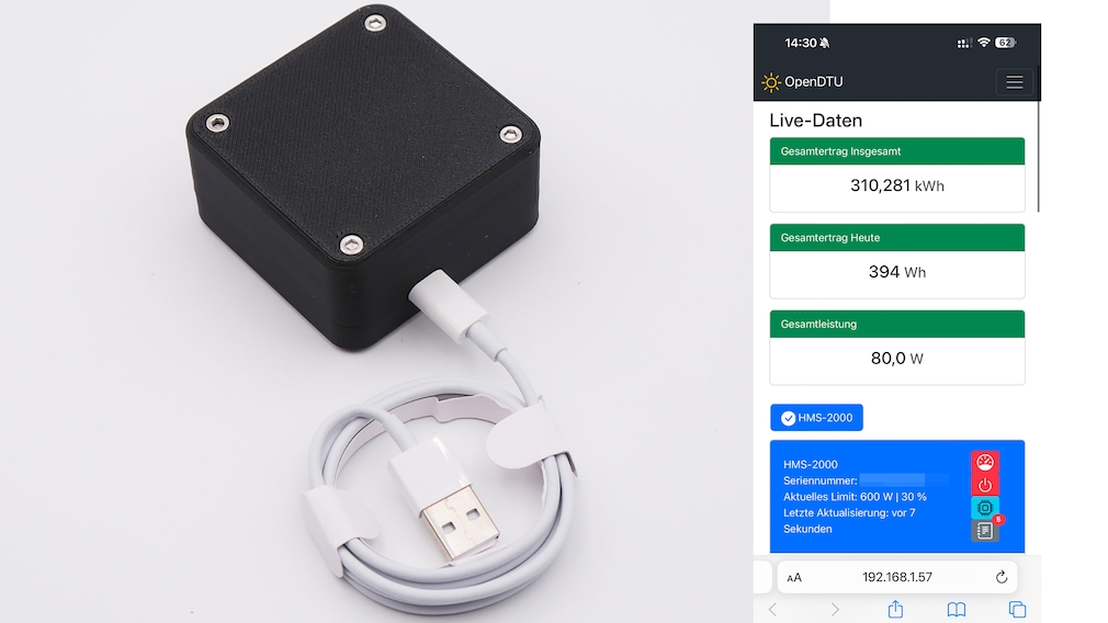 OpenDTU: Hoymiles-Wechselrichter drosseln und steuern ohne China-Cloud - COMPUTER BILD