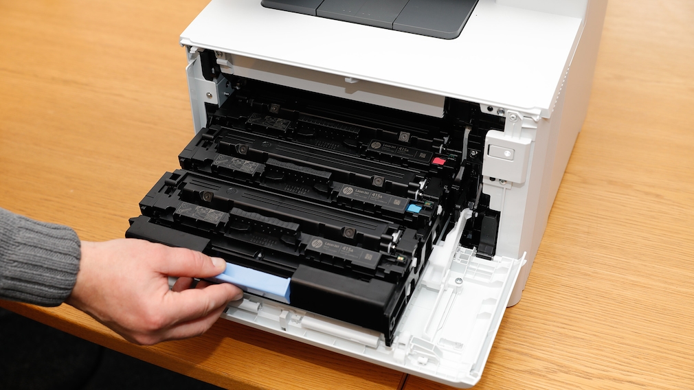 HP Color LaserJet Enterprise MFP M480f im Test: Flinker Farblaser ...
