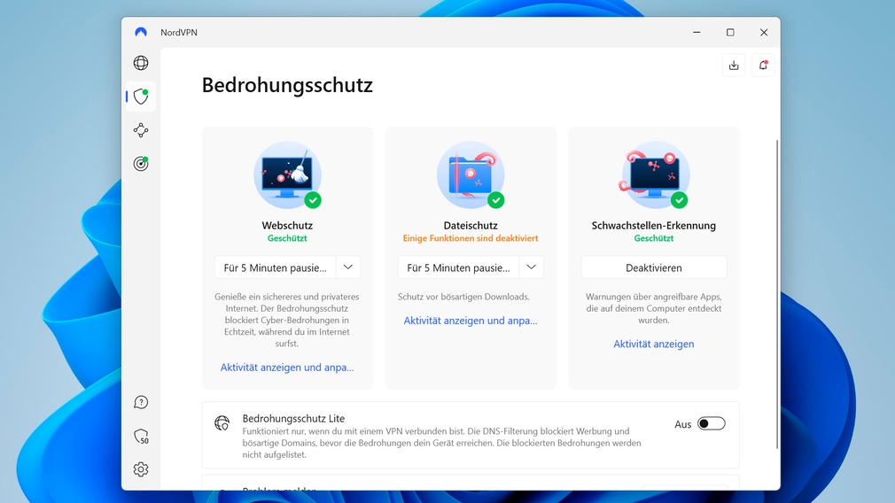 NordVPN führt Schwachstellen-Scan unter Windows ein - COMPUTER BILD