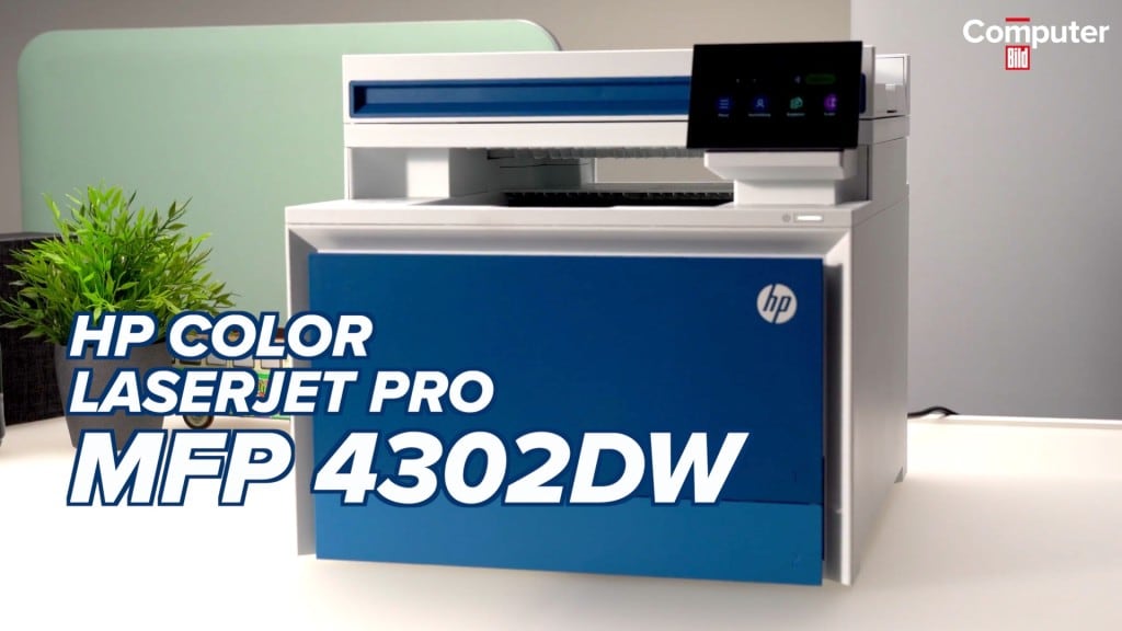HP Color LaserJet Pro MFP 4302dw im Test: Gut und schnell drucken ...