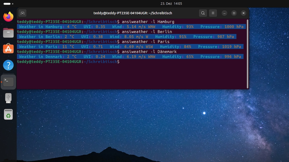 Wetter im Terminal anzeigen: Tipps für Windows und Linux - COMPUTER BILD