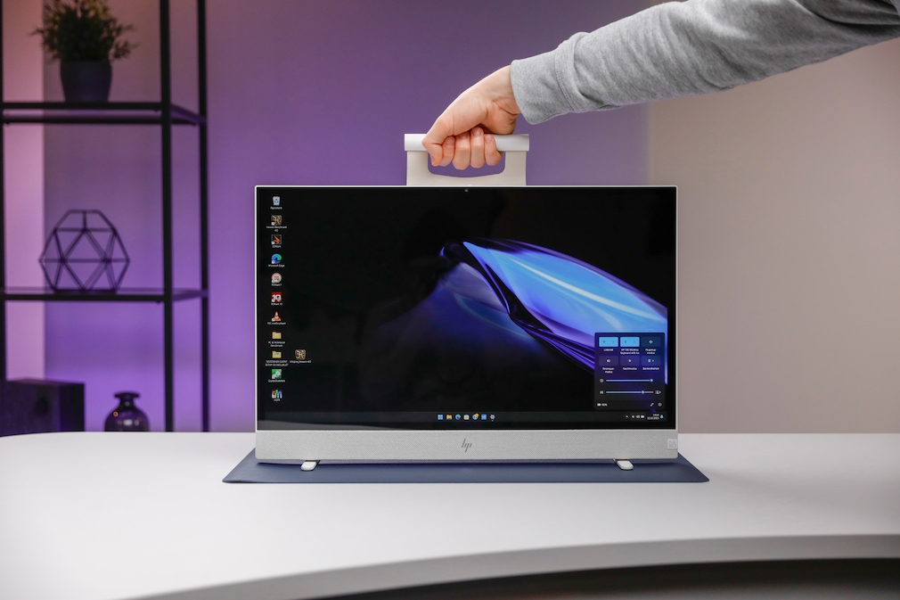 HP Envy Move 24-cs im Test: Mobiler All-in-One-PC mit 24 Zoll ...