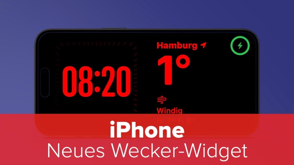 Neues Widget macht iPhone zum Profi-Wecker - COMPUTER BILD