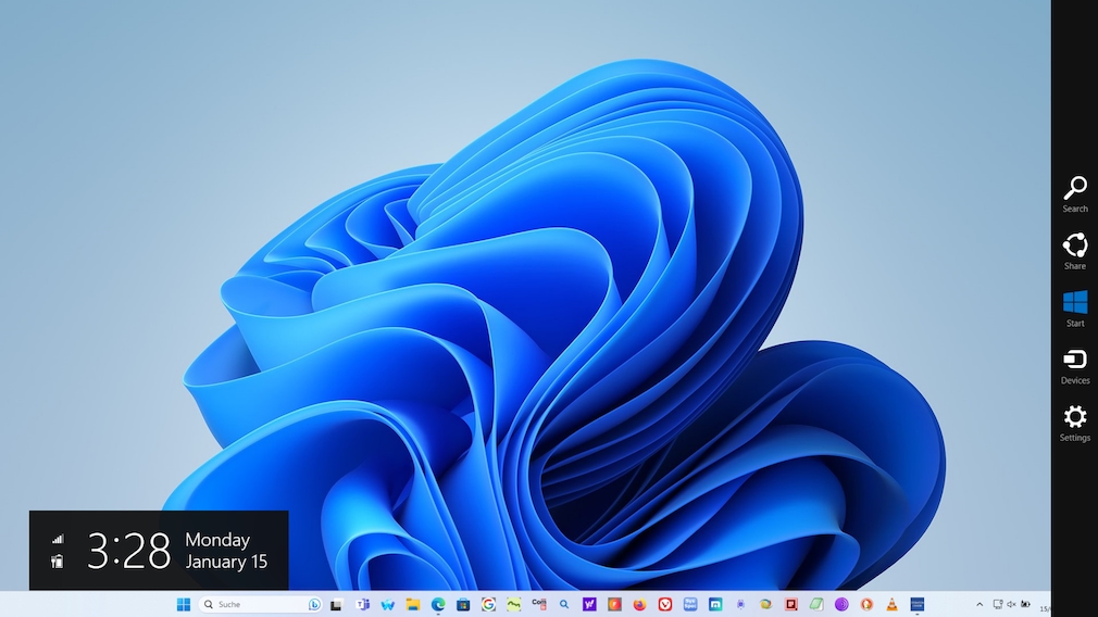 Charms-Bar für Windows 11 – Windows-8-Funktion nachrüsten - COMPUTER BILD