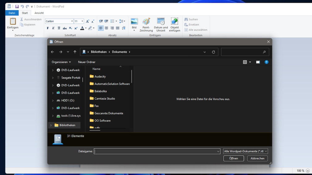 WordPad: Dateien öffnen – so gehen Sie vor - COMPUTER BILD