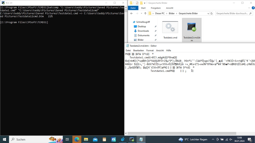 Windows-CMD: Datei komprimieren – und Batch-Dateien verkleinern - COMPUTER BILD
