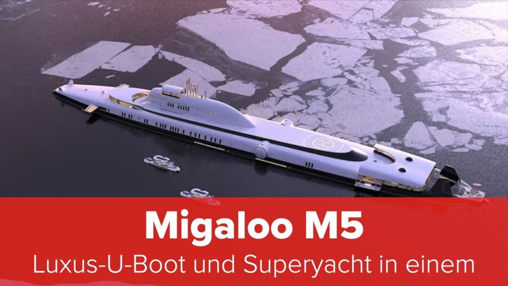 Migaloo M5: Luxus-U-Boot und Superyacht in einem - COMPUTER BILD