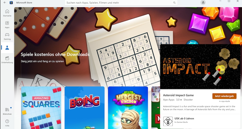 Microsoft Store: Arcade-Spiele in Windows 11 - COMPUTER BILD
