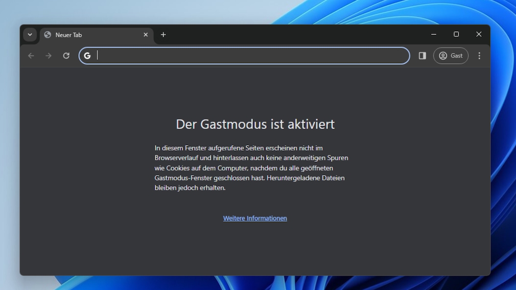Google Chrome: Gastmodus nutzen – statt Inkognito-Modus - COMPUTER BILD