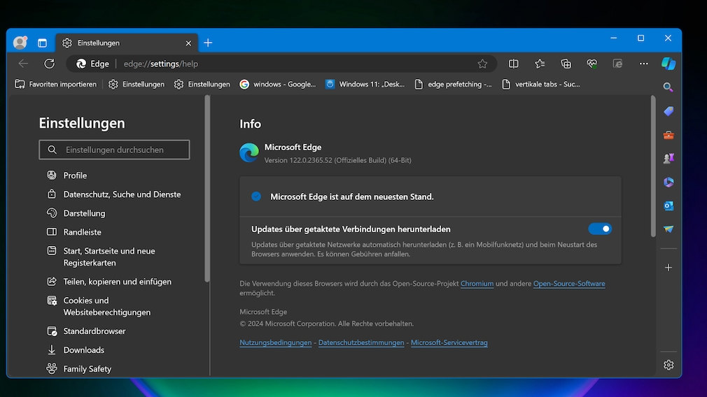 Microsoft Edge: Version herausfinden – die Aktualität checken ...