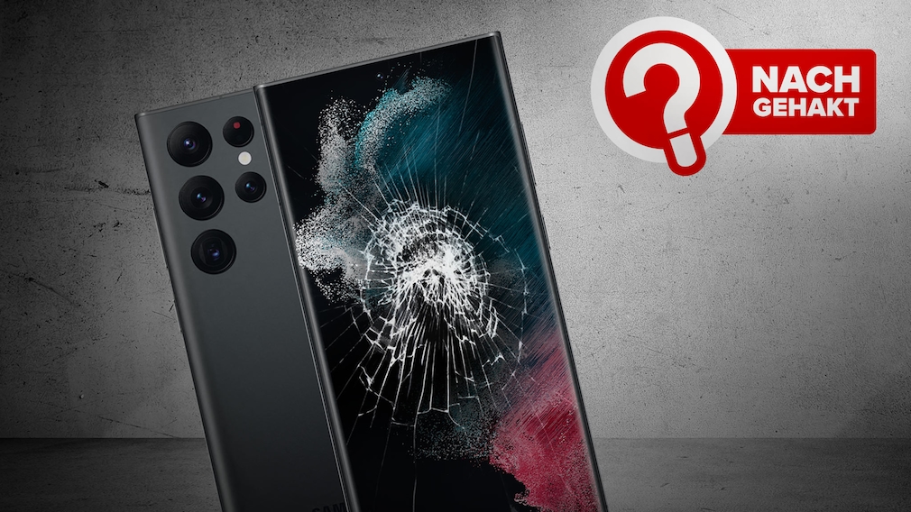 Ärger mit Samsung-Smartphone: Riss macht Stress - COMPUTER BILD