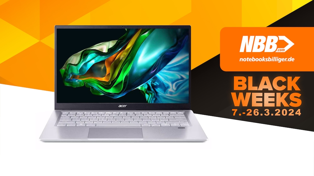 Acer Swift 3 in der Black Week: NBB bringt Kampfpreis - COMPUTER BILD