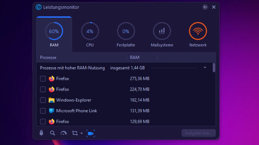 RAM-Putz kostenlos: Diese Tools machen Hauptspeicher frei - COMPUTER BILD