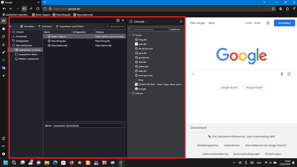 Firefox: Sidebar einblenden – und nutzen - COMPUTER BILD