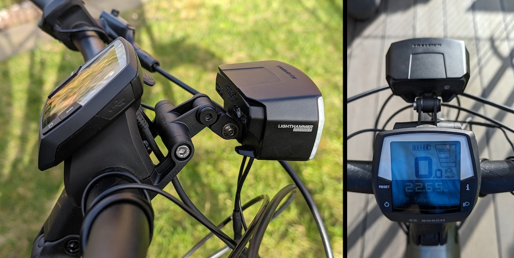 Trelock LS 990 Lighthammer Pro 250 E im Test: E-Bike-Licht wie ein Auto ...