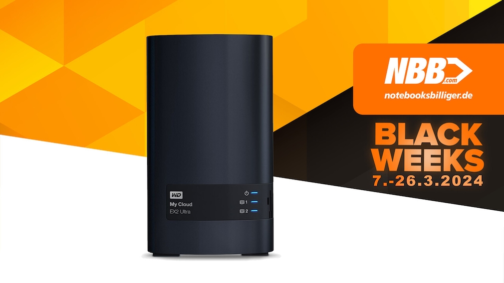 NAS Festplatte: WD My Cloud EX2 Ultra zum NBB-Aktionspreis - COMPUTER BILD