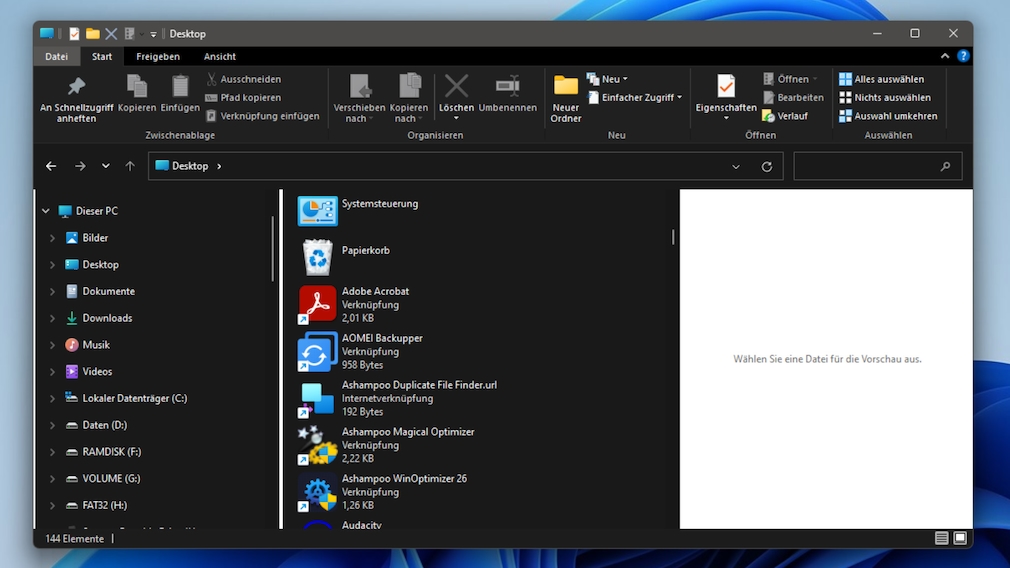 Windows-11-Legacy-File-Explorer: Ribbons wiederherstellen - COMPUTER BILD