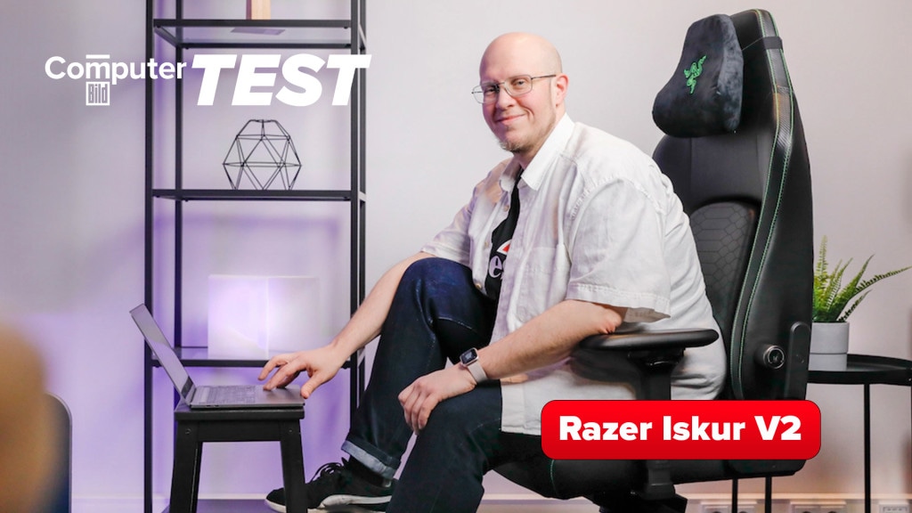 Razer Iskur V2 im Test: Gaming-Stuhl mit kleinen Fehlern - COMPUTER BILD