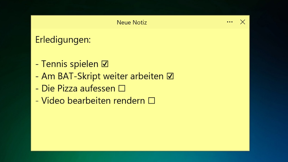 Simple Sticky Notes: Review – und Tipps zur Nutzung der Software ...