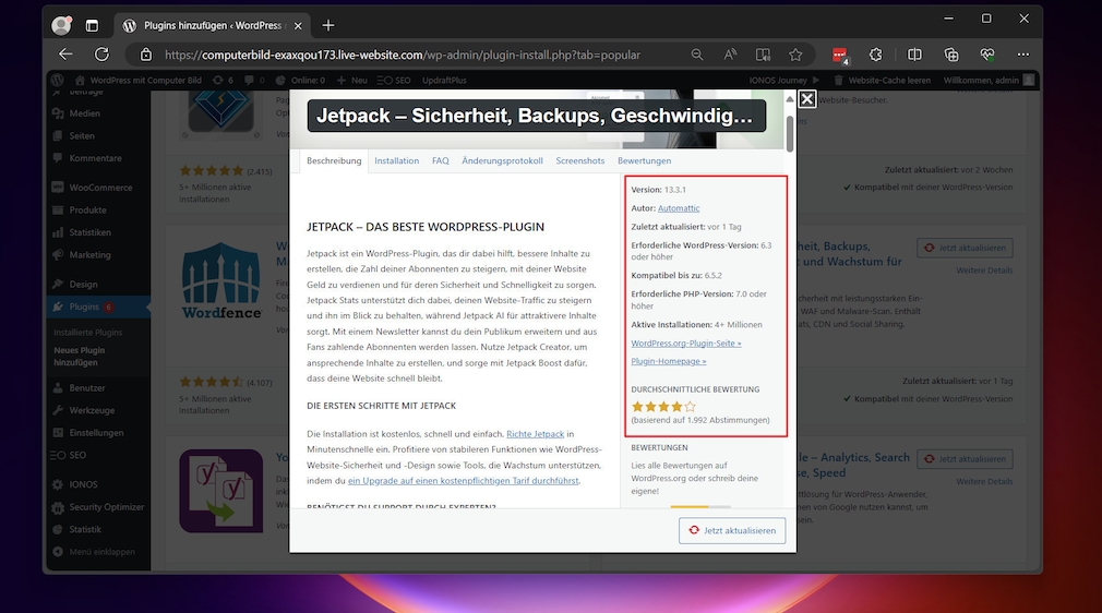 Die besten WordPress-Plugins - COMPUTER BILD