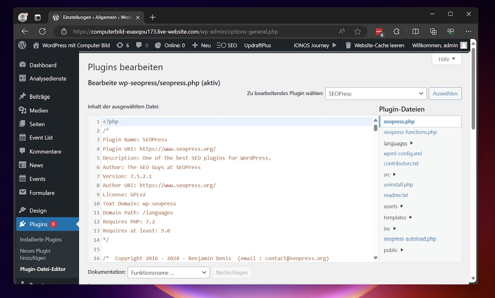 Die besten WordPress-Plugins - COMPUTER BILD