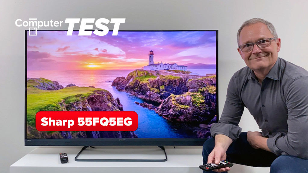 Der neue Sharp FQ5E: Lässt im Fernseher-Test aufhorchen - COMPUTER BILD