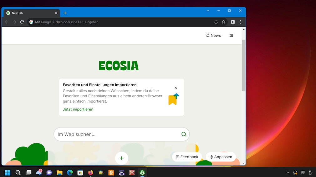 Ecosia Browser: Review des Chromium-Surfprogramms - COMPUTER BILD