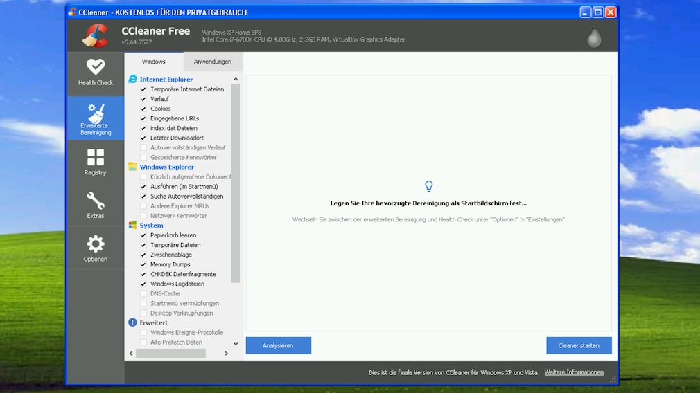 CCleaner Sunset: Spezial-Edition des Reinigungsprogramms erklärt ...