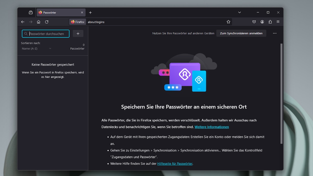 Firefox Lockwise: Tutorial zu dem Firefox-Passwort-Manager - COMPUTER BILD
