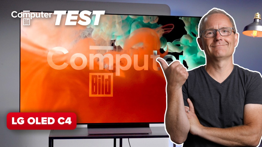 LG OLED C4 im Test: Fernseher mit nahezu perfekten Farben - COMPUTER BILD