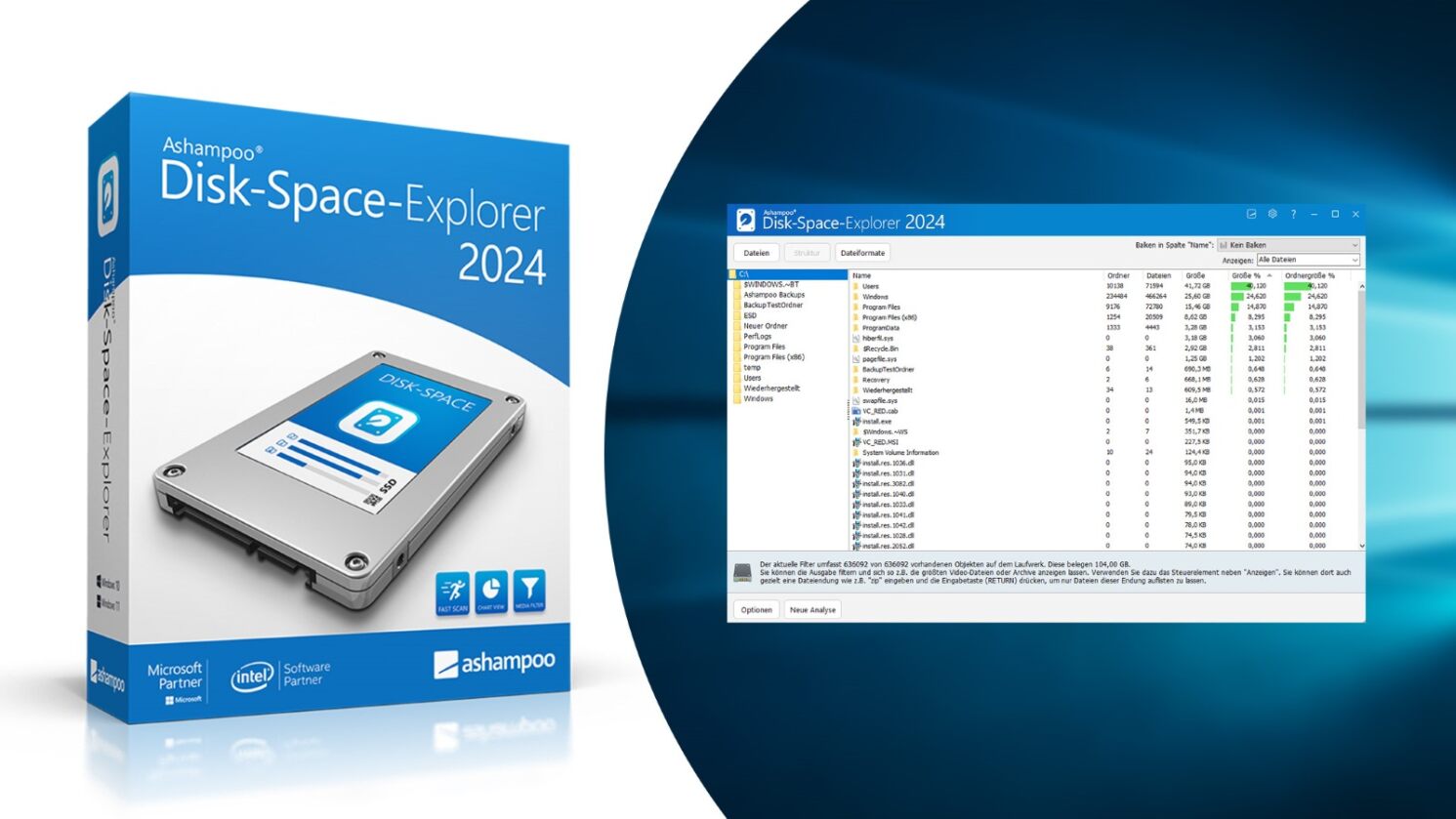 Ashampoo Disk-Space-Explorer gratis: So nutzen Sie die Software ...